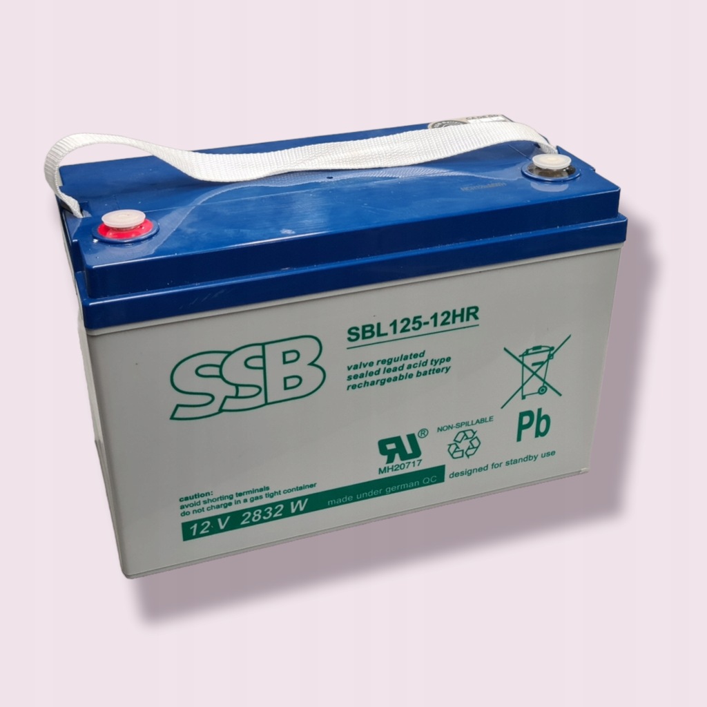 Akumulator SSB SBL 12 Volt 100Ah zasilanie UPS - 12992579737 - oficjalne archiwum Allegro