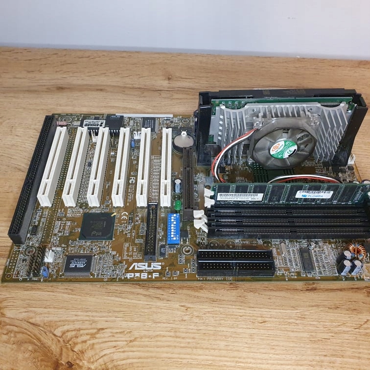 Płyta główna Asus P3B-F ATX + Procesor + ram - 11667756443 - oficjalne ...