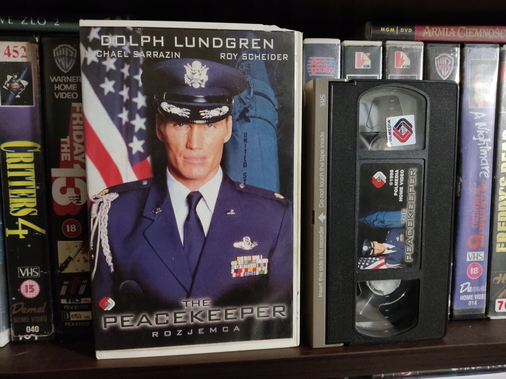 ROZJEMCA # DOLPH LUNDGREN # kaseta VHS - 15201188438 - oficjalne archiwum Allegro