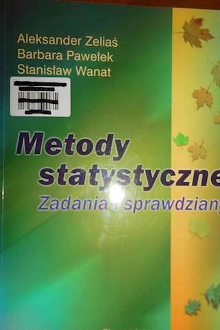 Metody statystyczne. Zadania i sprawdziany - in - 13623659484 - oficjalne archiwum Allegro