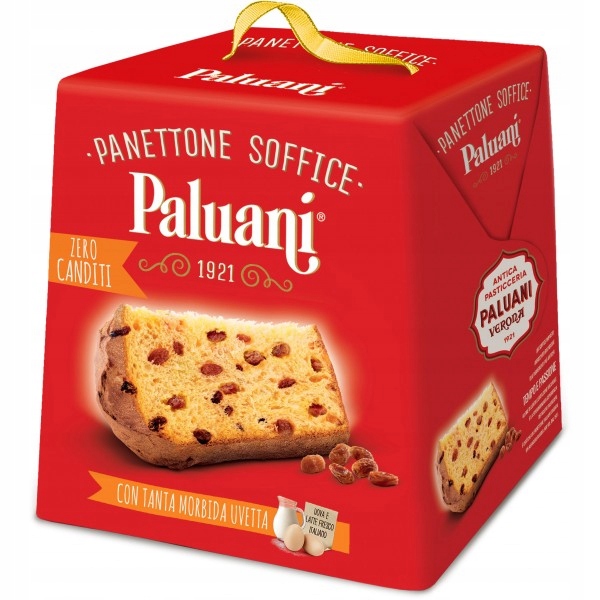 Paluani Panettone Włoska Babka z rodzynkami 750g - 14488501720 ... Paluani Panettone Włoska Babka z rodzynkami 750g - 14488501720 ...