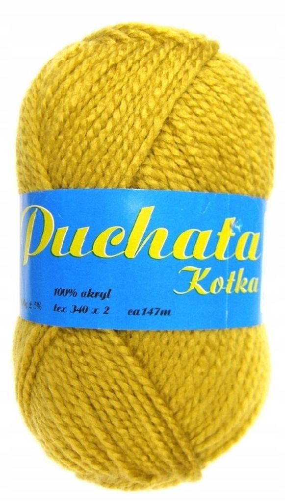 Puchata Kotka włóczka akril 100g/147 m 33-2222 - 11336687730 ...