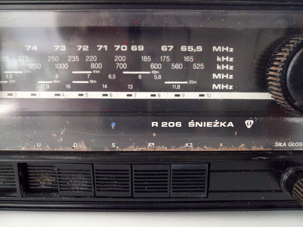 Radioodbiornik UNITRA Diora R-206 ŚNIEŻKA - 10704123132 - oficjalne ...