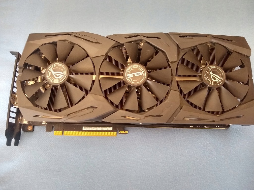 Karta graficzna Asus GeForce RTX 2060 SUPER Gaming Evo ROG Strix 8 GB ...