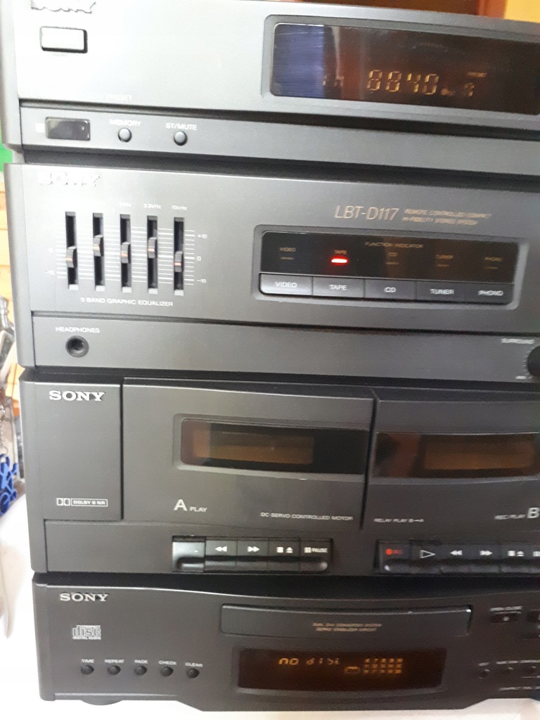 Wieża Sony LBT-D117 - 13892444685 - oficjalne archiwum Allegro