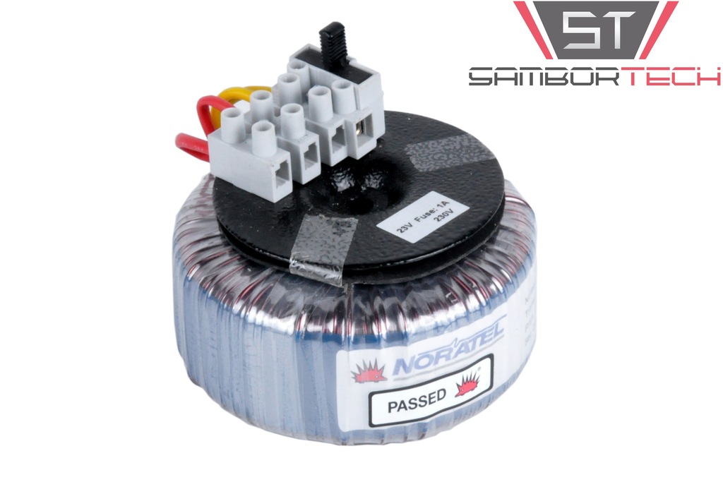 NORATEL transformator toroidalny 230/23V, 110VA 24 - 7038605414 - oficjalne archiwum Allegro