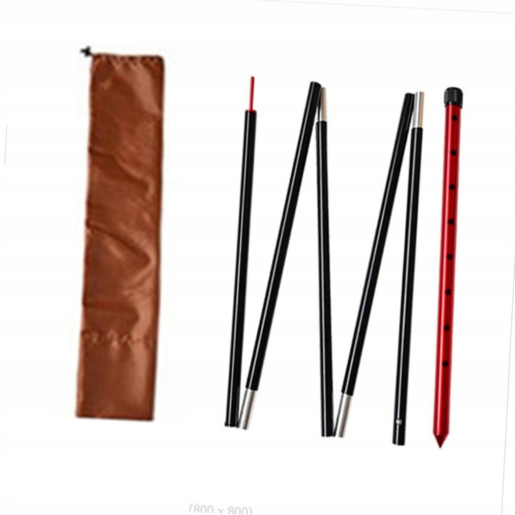 Tarp Poles Tent Rods Beach Shelter Awning Support - 12448442132 ...