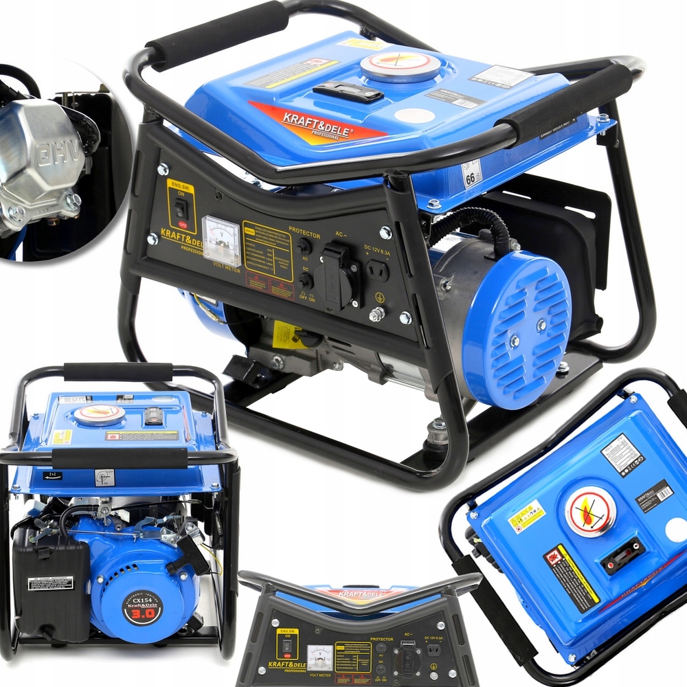 Agregat Prądotwórczy 3KM Generator Prądu 230 1500W - 12772416396 - oficjalne archiwum Allegro