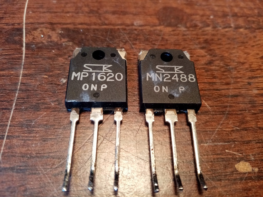 Tranzystory SANKEN MP1620 MN2488 parka oryginał - 12612911463 ...