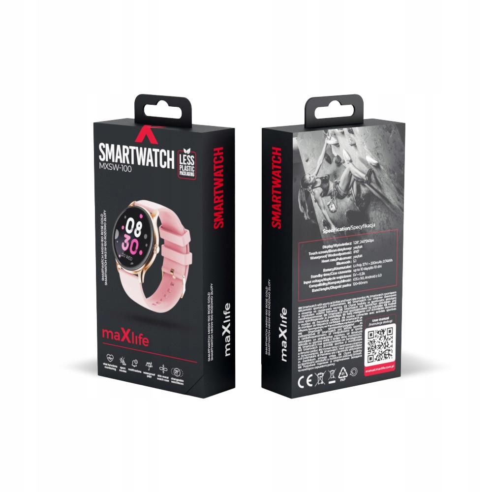 Купить SMARTWATCH ЖЕНСКИЕ СПОРТИВНЫЕ ЧАСЫ ДЛЯ ЖЕНЩИН PL: отзывы, фото и характеристики на Aredi ...