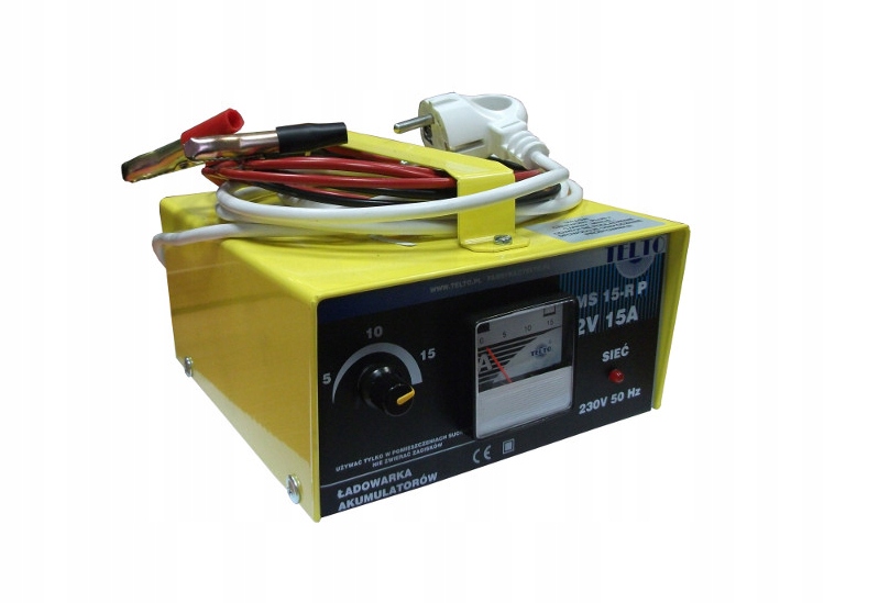 Prostownik PMS 15R-1 12V 15A z płynną regulacją - 9860672903 - oficjalne archiwum Allegro