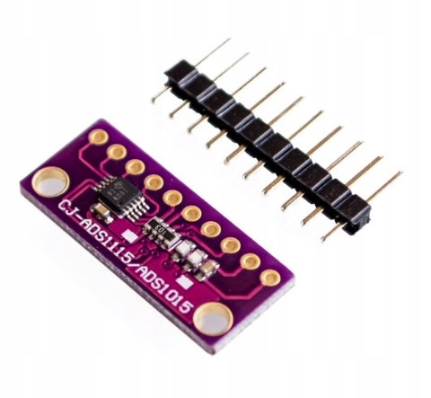 Moduł Przetwornik ADC ADS1115 16-bit I2C Arduino - 8171042359 ...