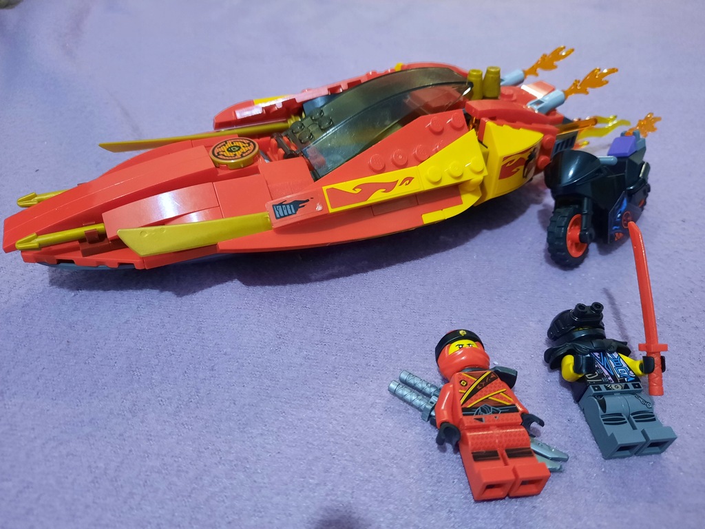 Lego Ninjago 70638 katana ludziki klocki statek - 11821928849 ...