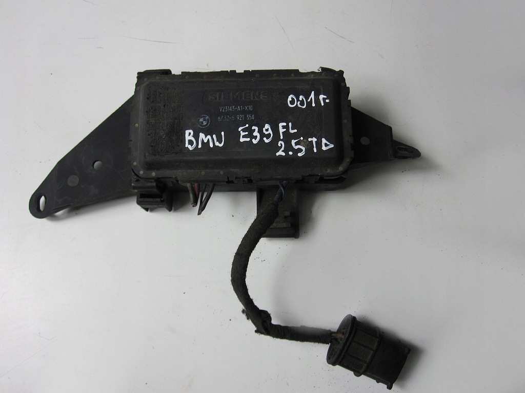 MODUŁ STEROWNIK WENTYLATORA KLIMATYZA BMW E39 E46 - 11157037891 - oficjalne archiwum Allegro