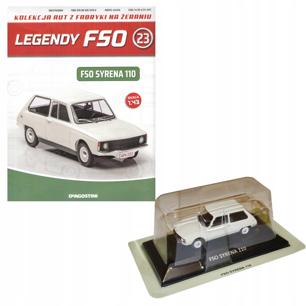 Kolekcja Legendy FSO 23 SYRENA 110 - 12910641698 - oficjalne archiwum ...