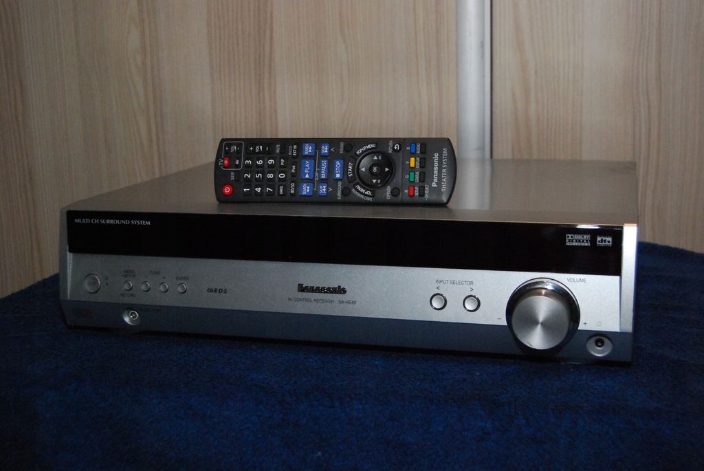 Amplituner Panasonic SA-HE40 srebrny - 14724849490 - oficjalne archiwum Allegro