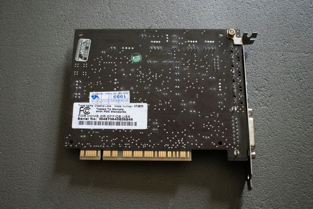 Creative SOUND BLASTER LIVE! ct4670 pci - 13524128748 - oficjalne ...