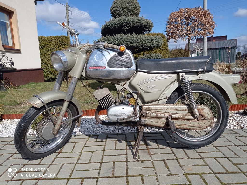 ZUNDAPP 518 KS100 - 1969 ROK - JEDEN Z 3700 SZTUK. - 11955222343 - oficjalne archiwum Allegro