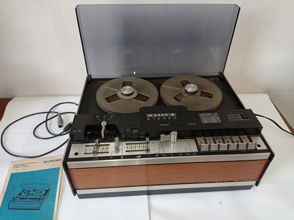 MAGNETOFON SZPULOWY M2405S - 1978r - 116859 - GRA - 12601045832 - oficjalne archiwum Allegro