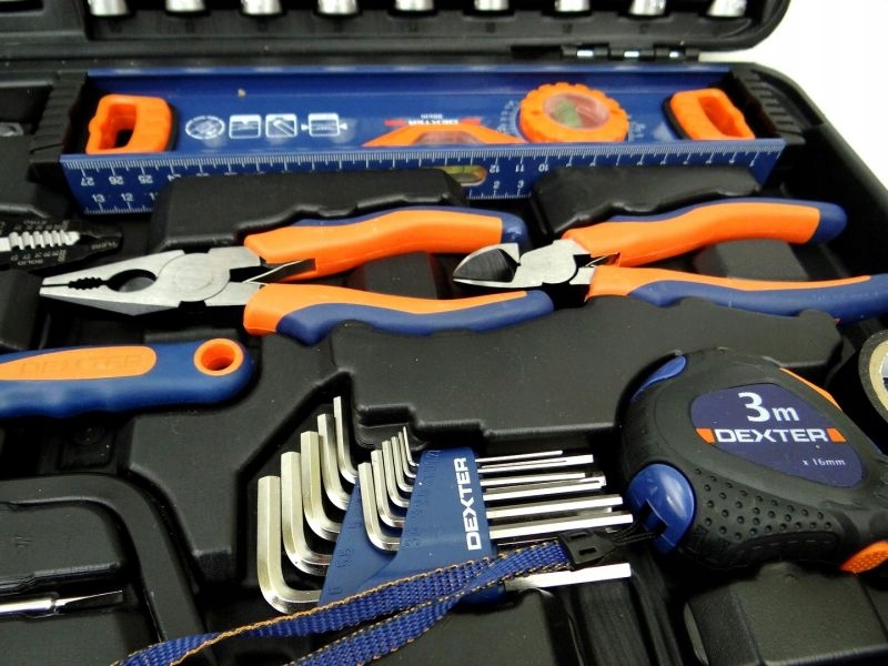 ZESTAW GRZECHOTEK I TULEJEK 108 TOOL SET DEXTER - 7861502546 ...
