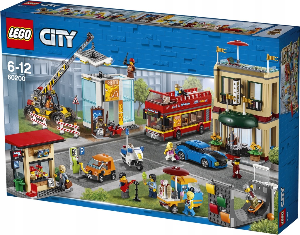 KLOCKI LEGO CITY 60200 Stolica Centrum Miasta - 7874578039 - oficjalne ...