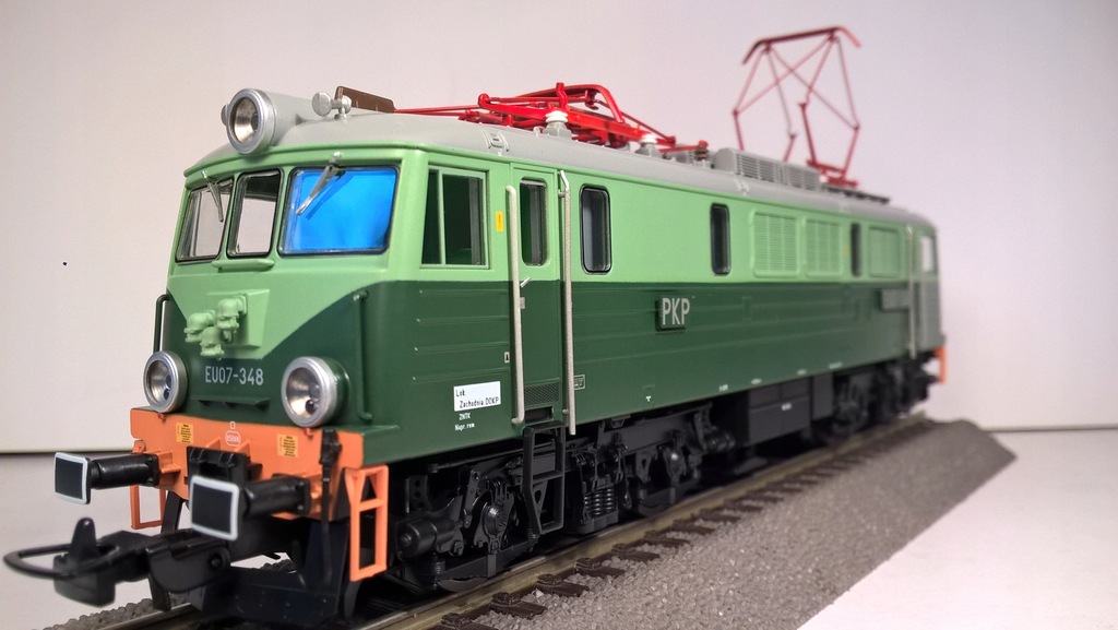 PIKO 96362 ELEKTROWÓZ EU07-348 PKP Ep.IV - NOWE ŚWIATŁA - 17150388557 - oficjalne archiwum Allegro