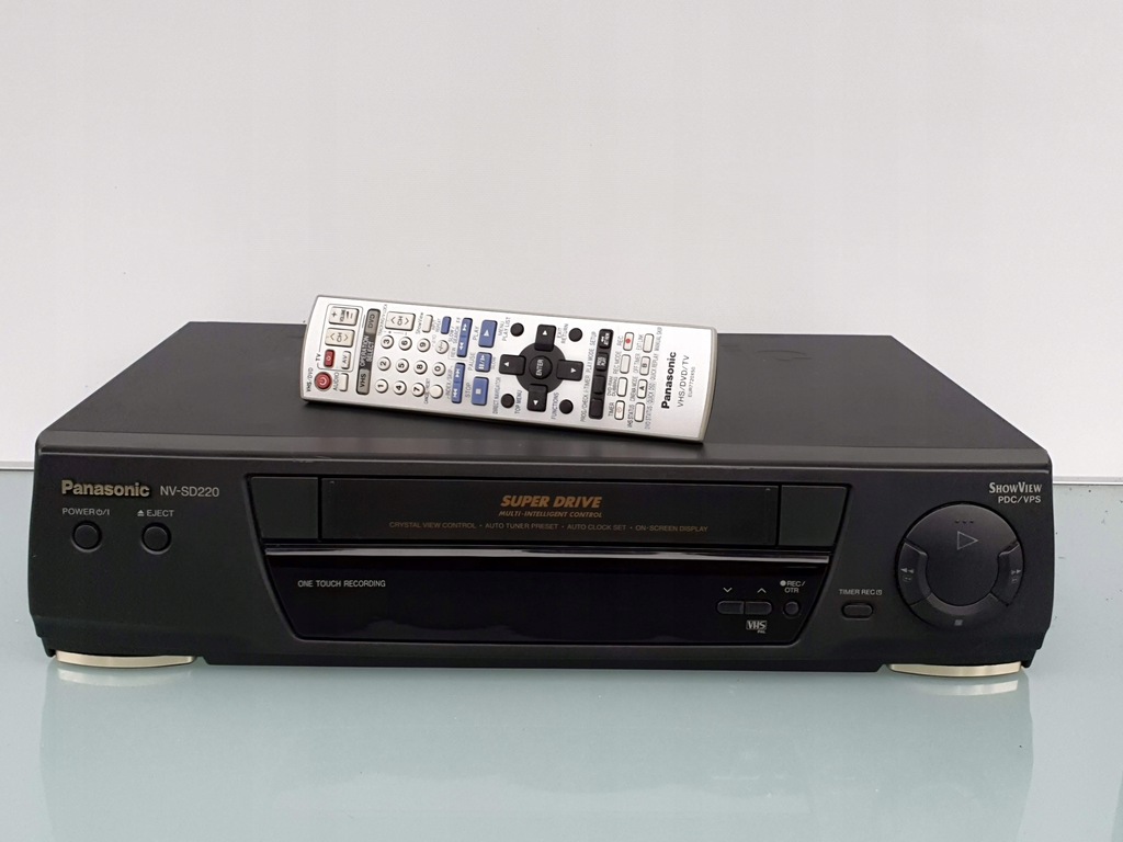 Magnetowid Panasonic NV-SD220 / 4 Głowice / Pilot - 12265317864 ...