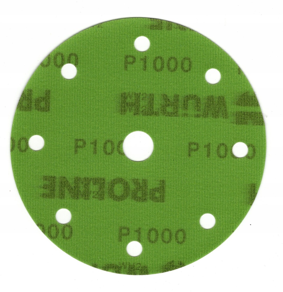 Wurth krążek szlifierski 150mm 8-otworów P1000 - 11573481185 ...