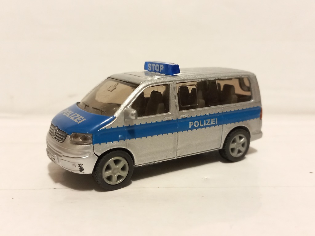 SIKU VW TRANSPORTER T5 POLIZEI MADE IN GERMANY - 13136591131 ...