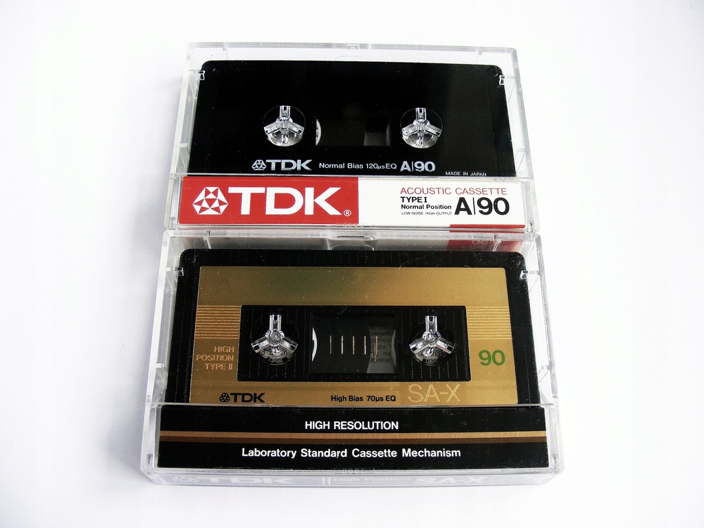 TDK SA-X 90 GOLD /1986 / TDK A-90 / 1986 - 13730033528 - oficjalne archiwum Allegro