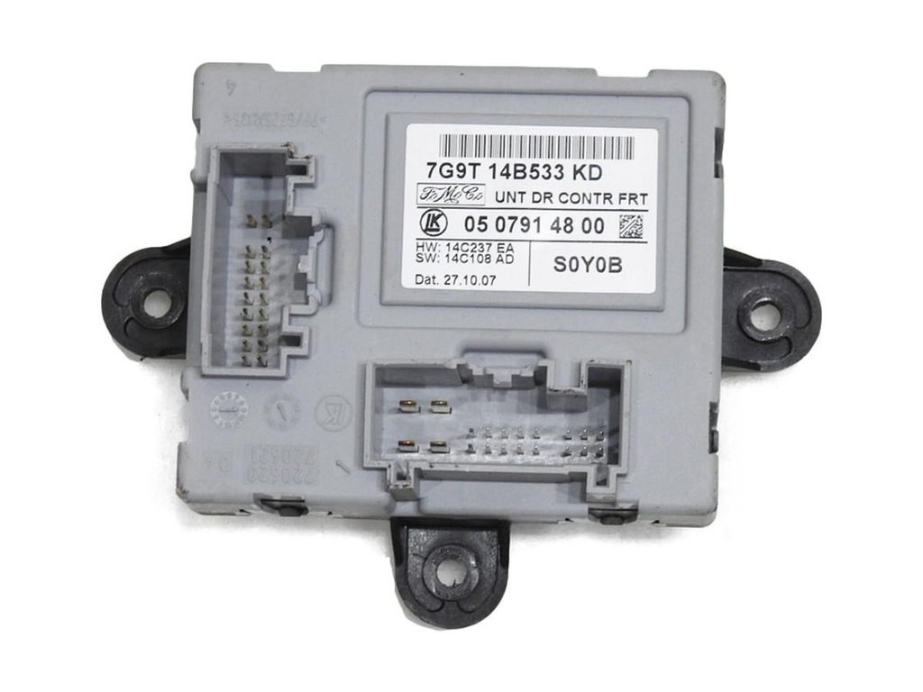 MODUŁ STEROWNIK DRZWI PRZÓD FORD MONDEO MK4 - 12766016392 - oficjalne ...