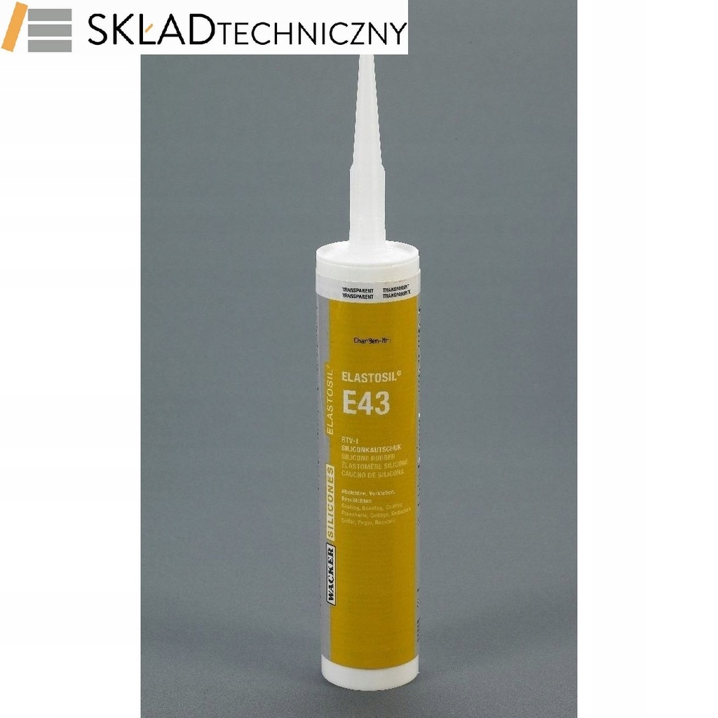 Klej do silikonu ELASTOSIL E43 310ml Wacker Chemie - 8766369303 - oficjalne archiwum Allegro