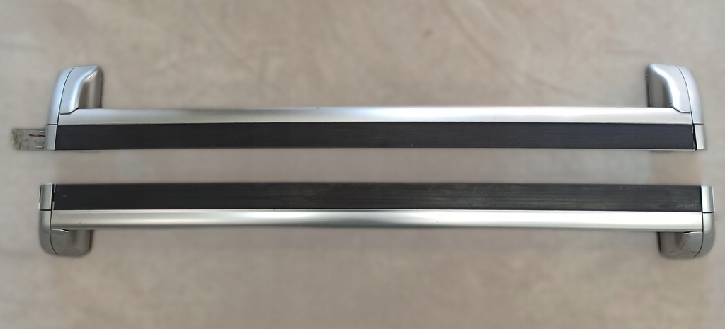 VW TOUAREG KPL RELING BAGAŻNIK DACHOWY ORYGINALNE 7L6860159G 7L6860159F ...