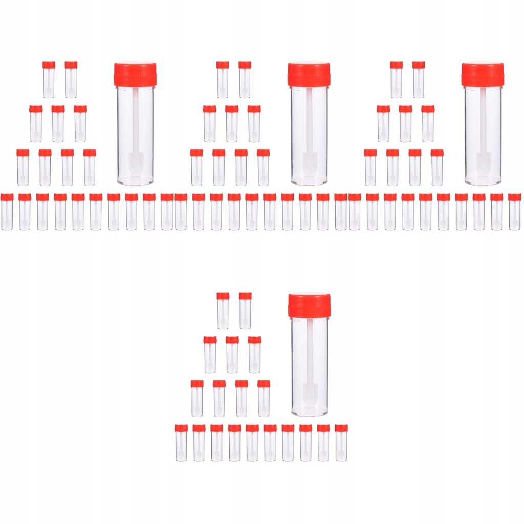 Stool Sampling Tube Stool Test Tubes Scale 80 Pcs - 13400360255 ...
