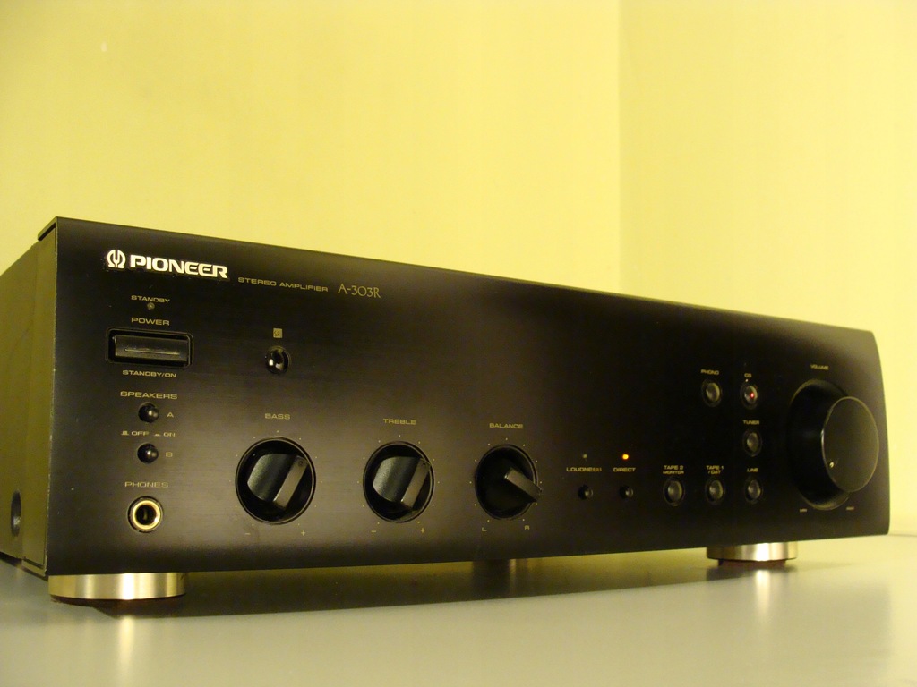 PIONEER A-303R - WZMACNIACZ STEREO - 12645095323 - oficjalne archiwum Allegro