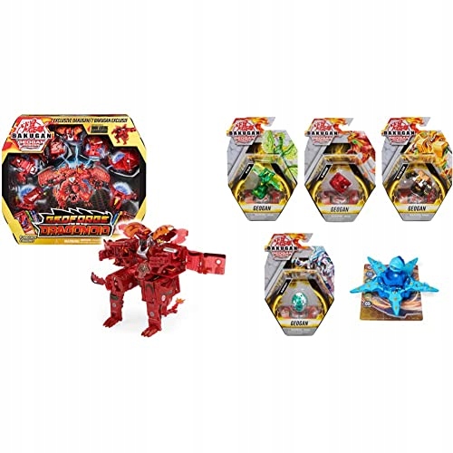 Bakugan Bakugan GeoForge Dragonoid, 7-in-1 Include - 12372765821 ...