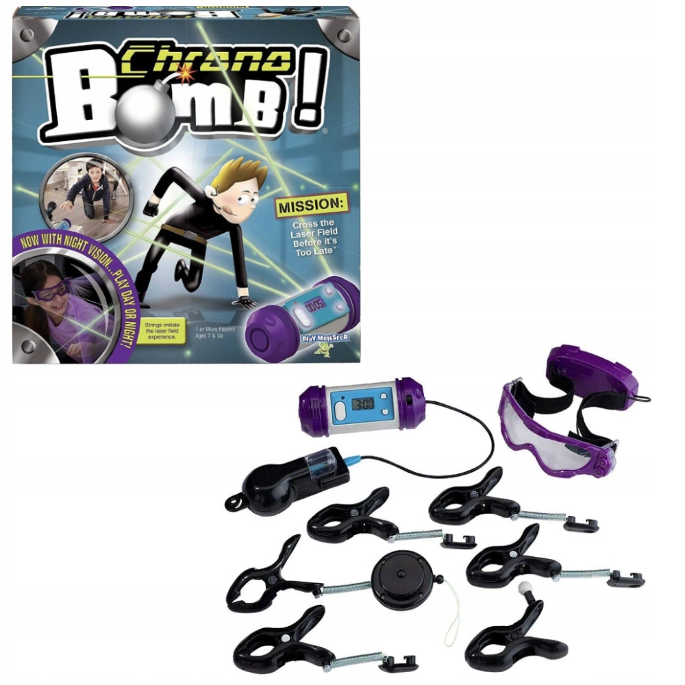CHRONO BOMB GRA ZRĘCZNOŚCIOWA NOCNA MISJA CHRONO BOMBA GOOGLE UV ...