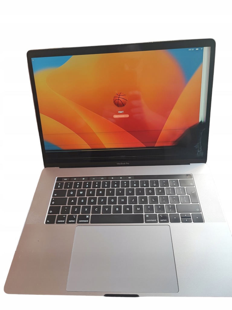 MacBook pro a1990 15 " Intel Core i7 16 GB / 512 GB uszk. matryca 200 ...