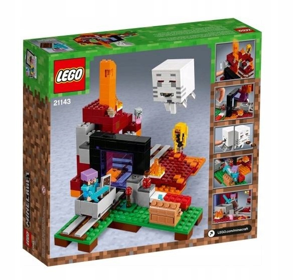 Купить LEGO Minecraft Портал Пустоты 21143 фунта: отзывы, фото и ...