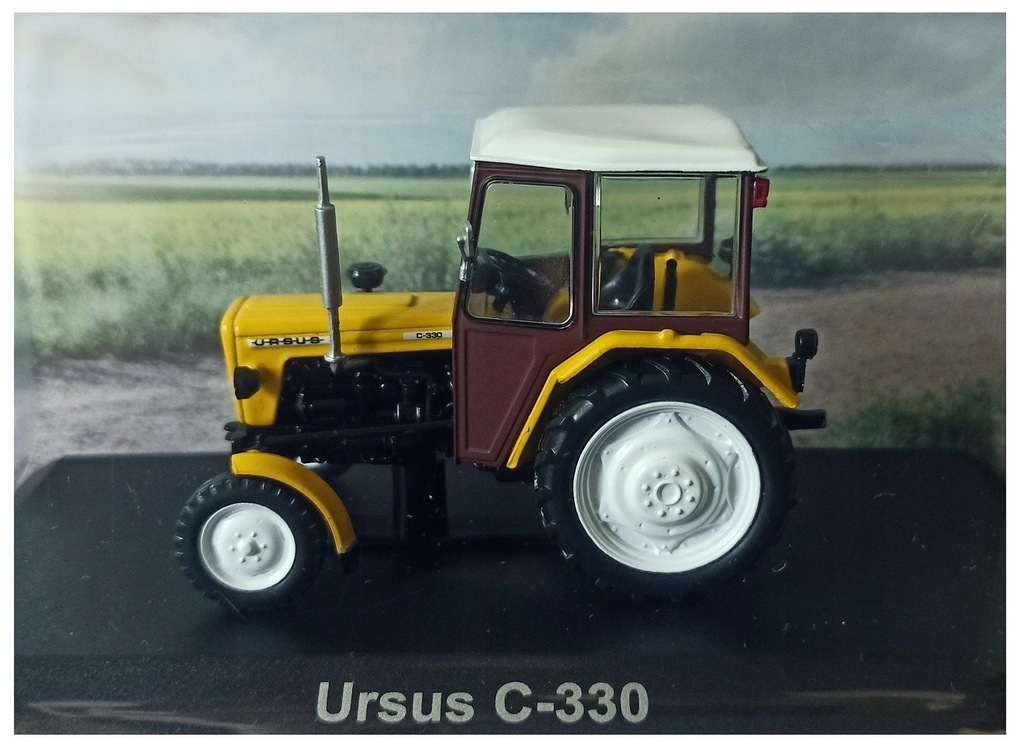 URSUS C330 C-330 Kultowe traktory skala 1:43 model kolekcjonerski ...