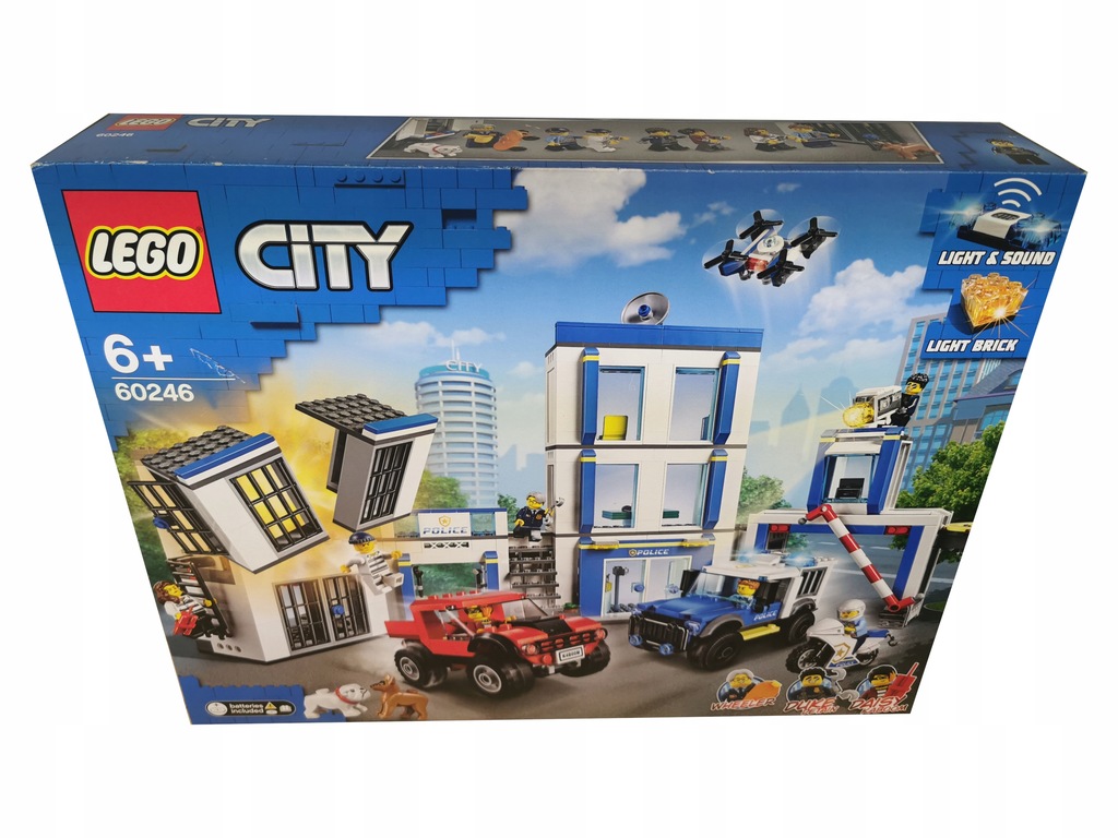 LEGO City Policja 60246 Posterunek policji OPIS - 12913186369 ...