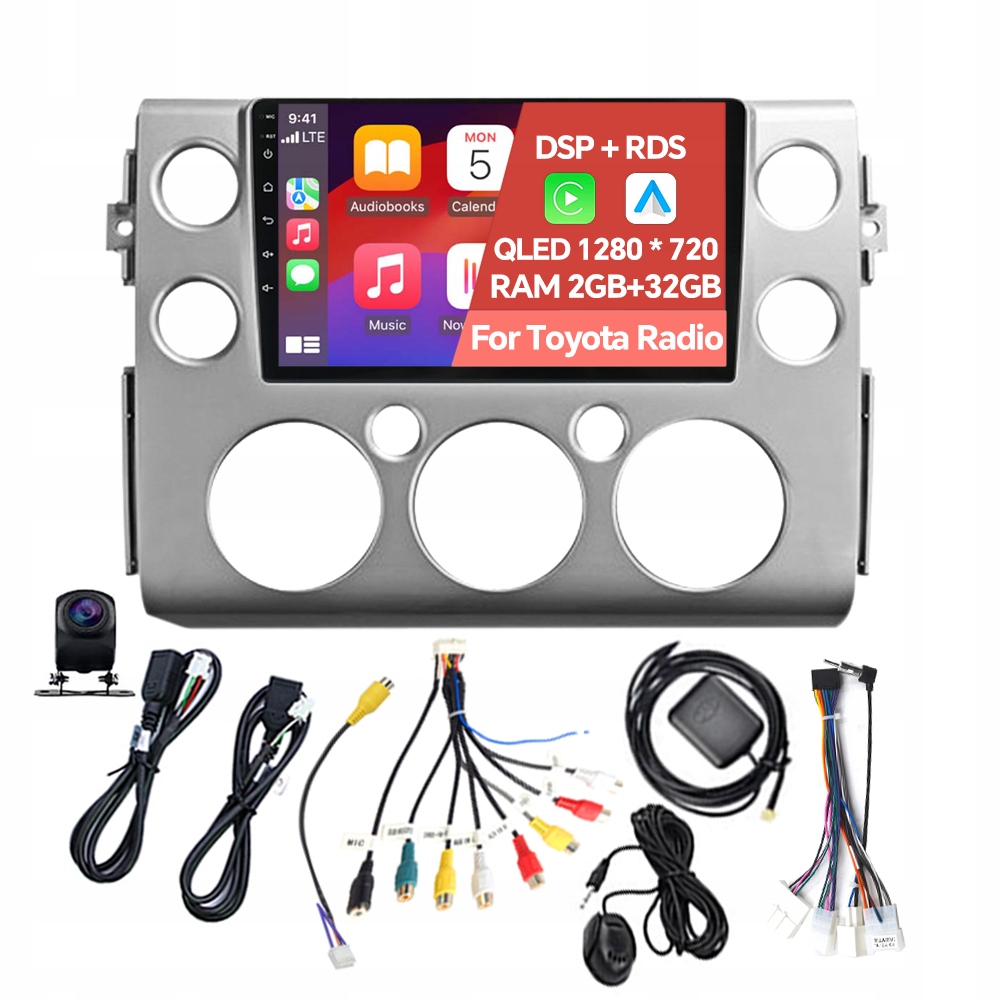 Car Radio For Toyota FJ Cruiser J15 2006-2020 Android BT GPS Carplay ...