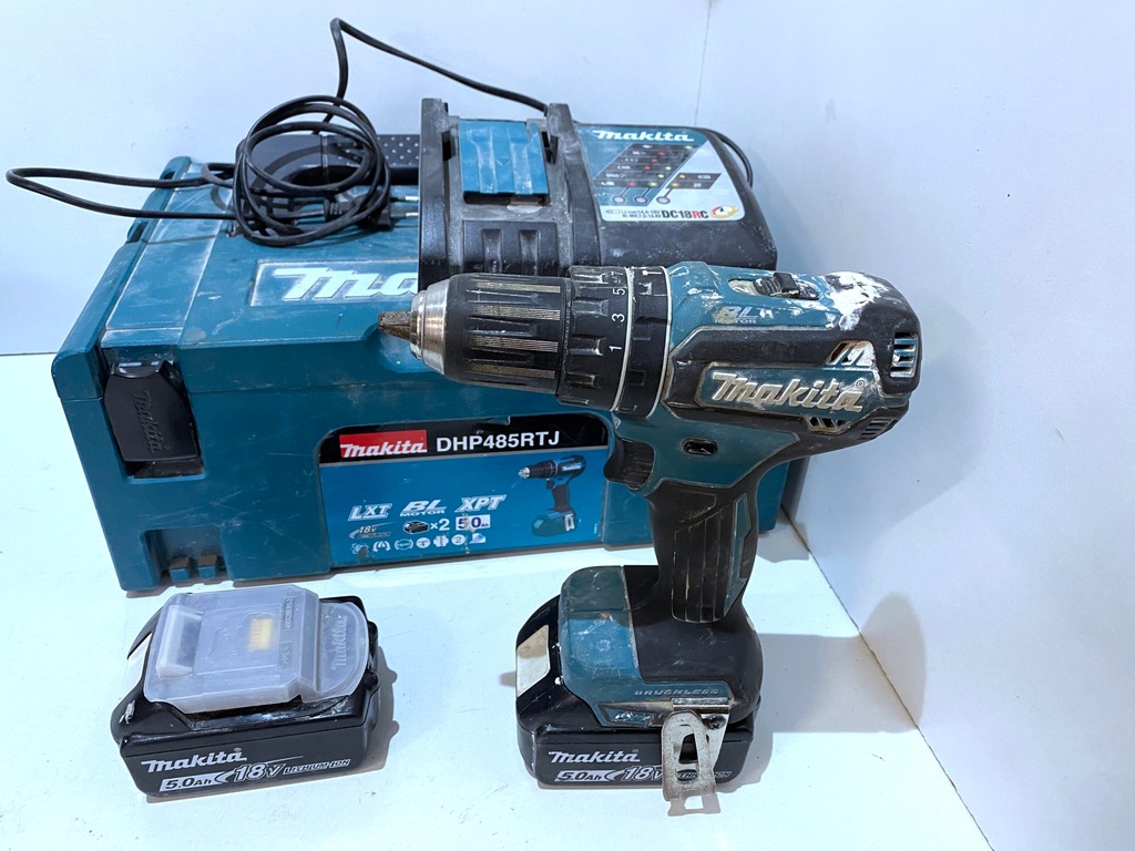 Wkrętarka akumulatorowe MAKITA DHP485 18 V - 12598236111 - oficjalne ...