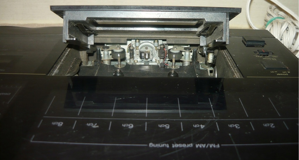 TECHNICS SA-R100 amplituner z magnet.kaset.vintage - 8844061229 ...