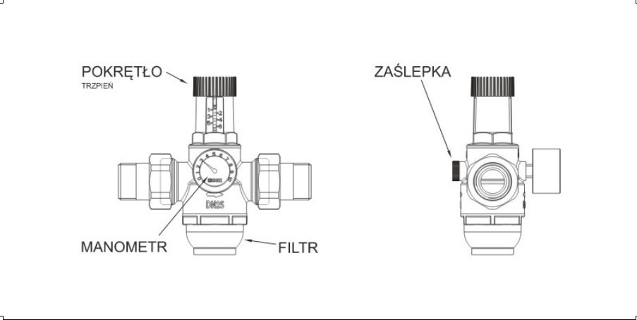 Reduktor ciśnienia wody DN50 1-6bar HERZ GZ 2'' - 6744711971 - oficjalne archiwum Allegro