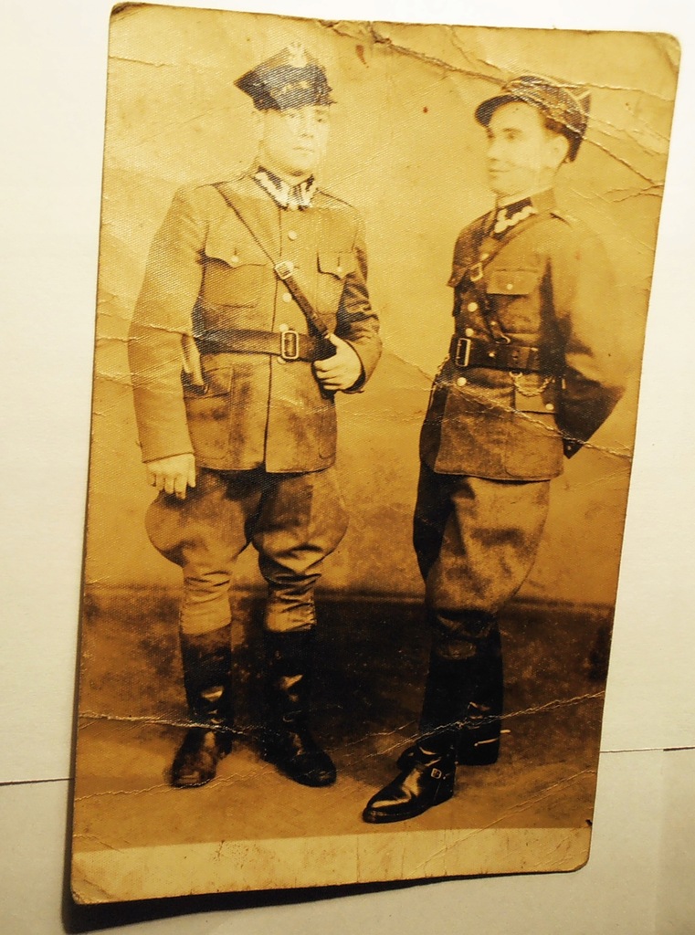 PORUCZNIK zdjęcie wczesne LWP lata 1944/45 - 12891057241 - oficjalne ...