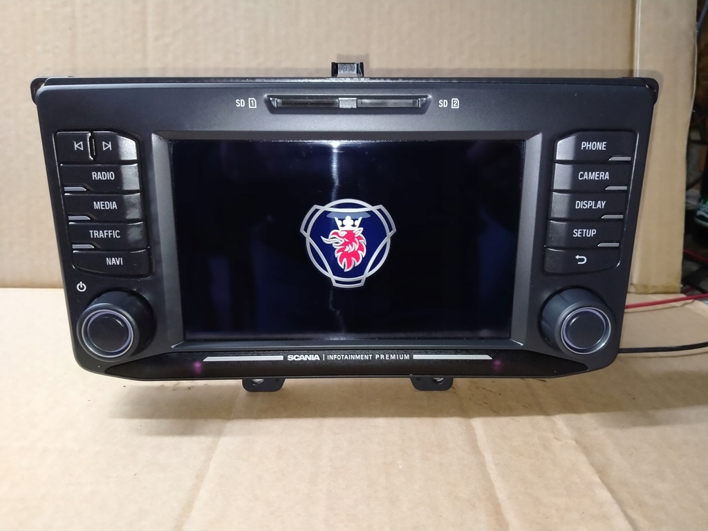 SCANIA RADIO NAWIGACJA NOWY MODEL 2553226 - 12309321031 - oficjalne ...