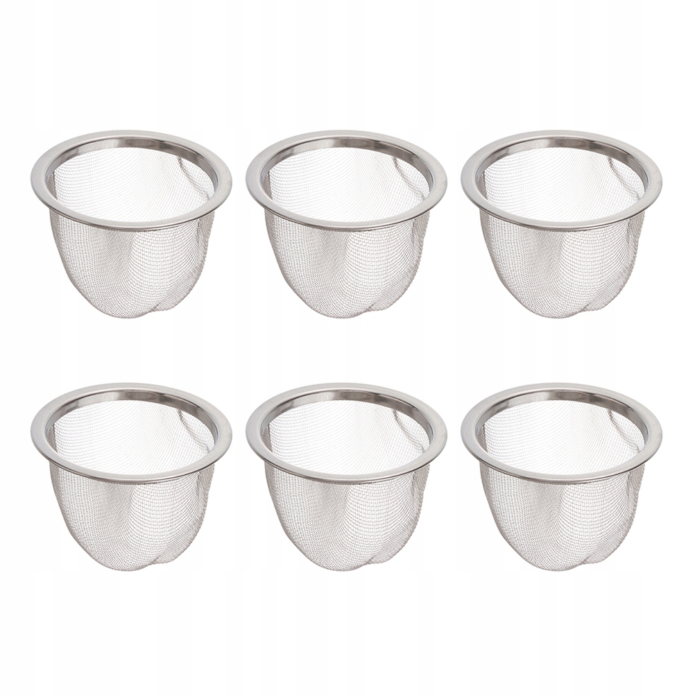 Tea Screen Small Mesh Strainer Steel Teapot 6 Pcs - 14355325254 ...