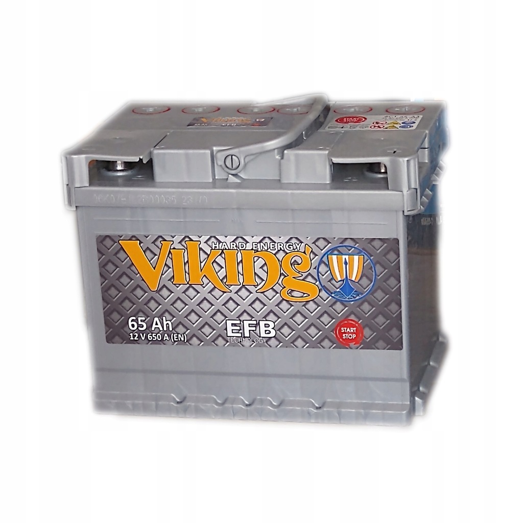 Akumulator VIKING AMEGA EFB 65Ah 650A Start-Stop - 9884024368 - oficjalne archiwum Allegro