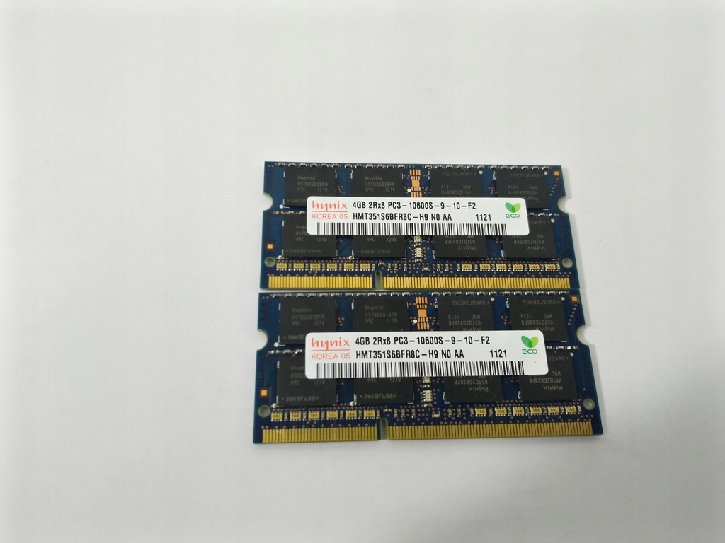 Pamięć RAM DDR3 SO-DIMM Hynix 8GB 2x4 1333MHz - 13587262661 - oficjalne ...